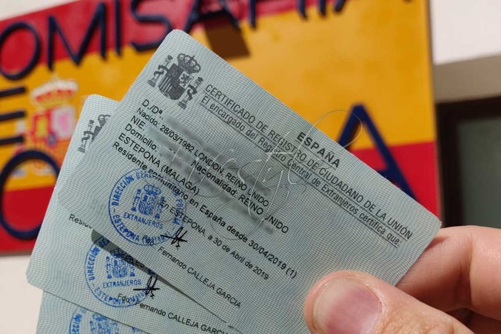 Spanish Residency Certificate for Citizens of EU Countries - Lifestyle ...